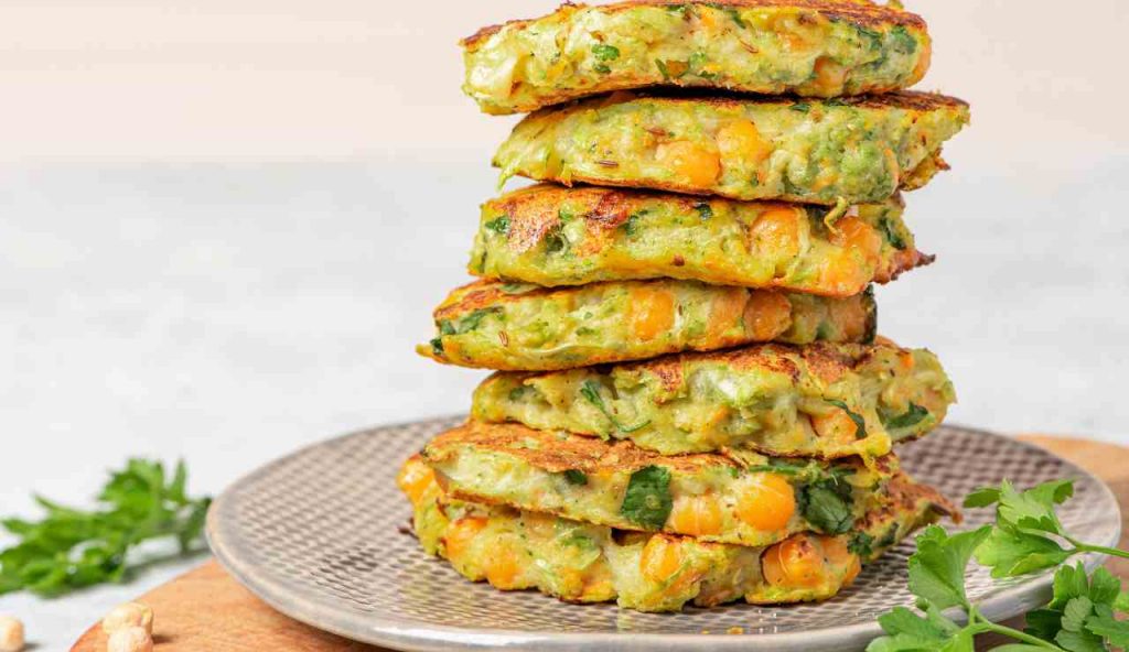 Pancake di verdure, hanno solo 34 kcal e sono semplici da preparare ...